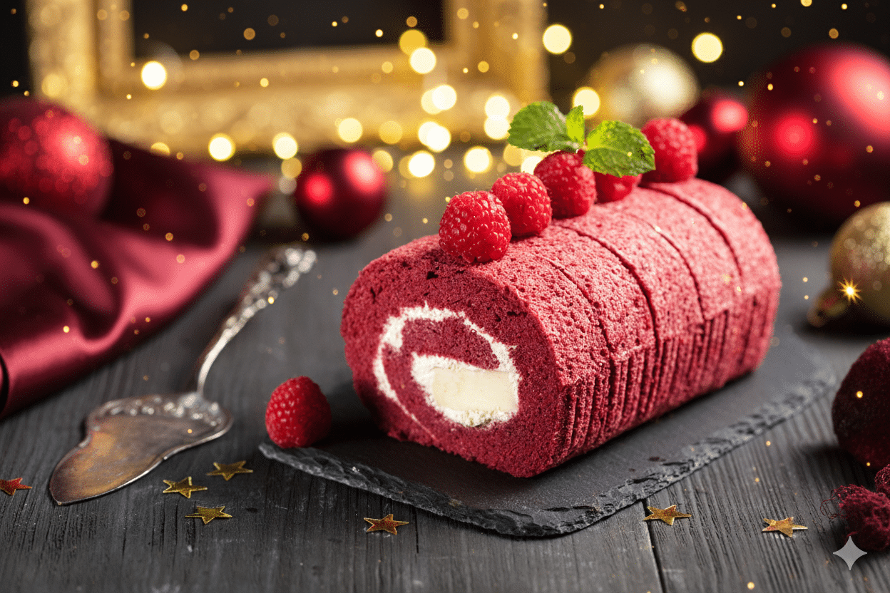 Red Velvet Roll - Burro Prealpi
